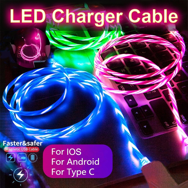 The LED Charger Glows with Visible Current and The Smart Charger Sync ...