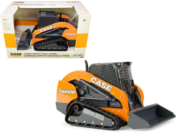 Case TV450B Compact Track Loader Orange and Dark Gray "Case ...