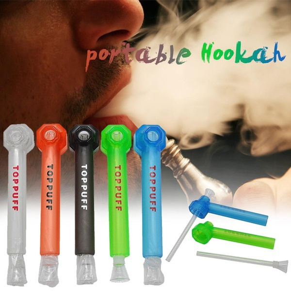 New High quality Top Puff Portable Water Hookah Screw on Bottle ...