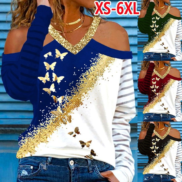 Plus Size XS-6XL Womens Fashion Autumn Winter Clothing Casual Long ...