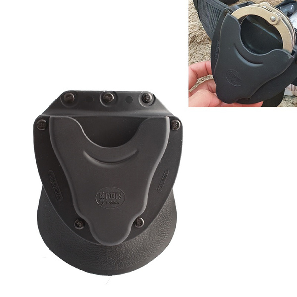 Tactical Handcuffs Police Holster Conceal Handcuff Case Holster ...