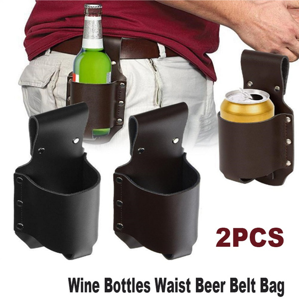 Portable Outdoor Hiking Wine Bottles Waist Beer Belt Bag Climbing ...