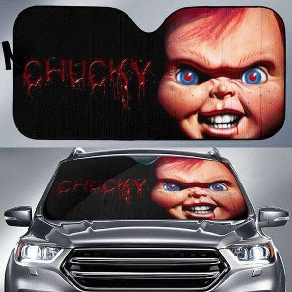 Chucky Horror Movies Car Window Sun Shade For Fan | Wish