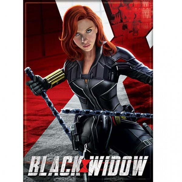 Black Widow Movie Character Action Pose Magnet | Wish