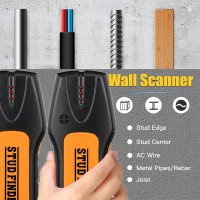 3 In 1 Digital Stud Finder Wood Metal Pipe Wire Wall Sensor Scanner ...