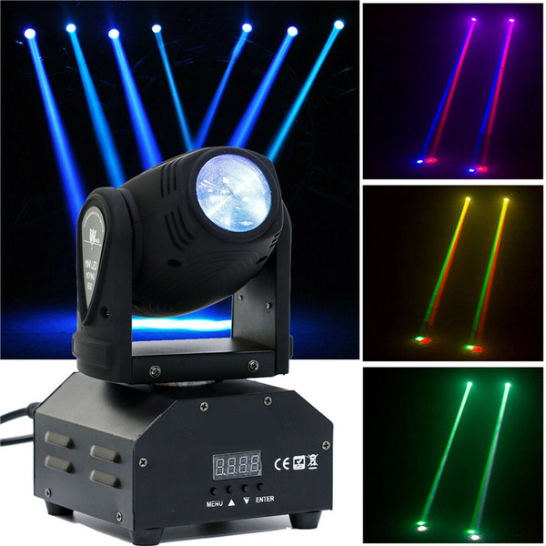 50W RGBW LED Moving Head Stage Light DMX DJ Disco Club Party Beam Spot ...