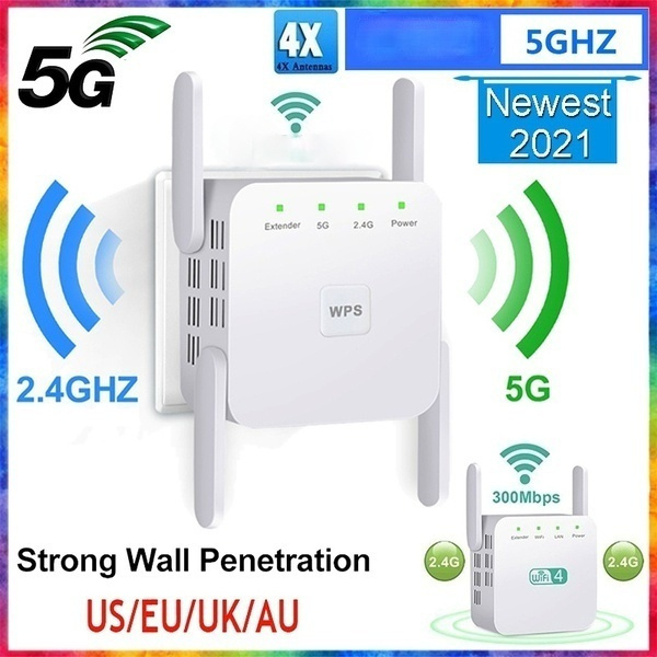 300/800/2000Mbps Dual Frequency Home Office Internet Range Signal ...