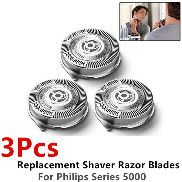 3Pcs/Set Shaving Heads Replacement Shaver Heads Multi Precision Razor ...