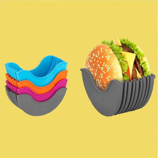 High-quality Hamburger Handheld Box Burger Clip Egg Tart Donut Sandwich ...