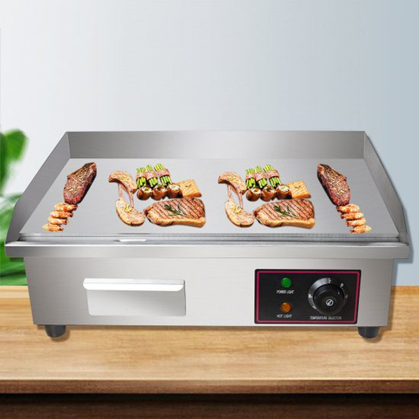 Commercial Electric Countertop Flat Top Griddle 110V | Wish