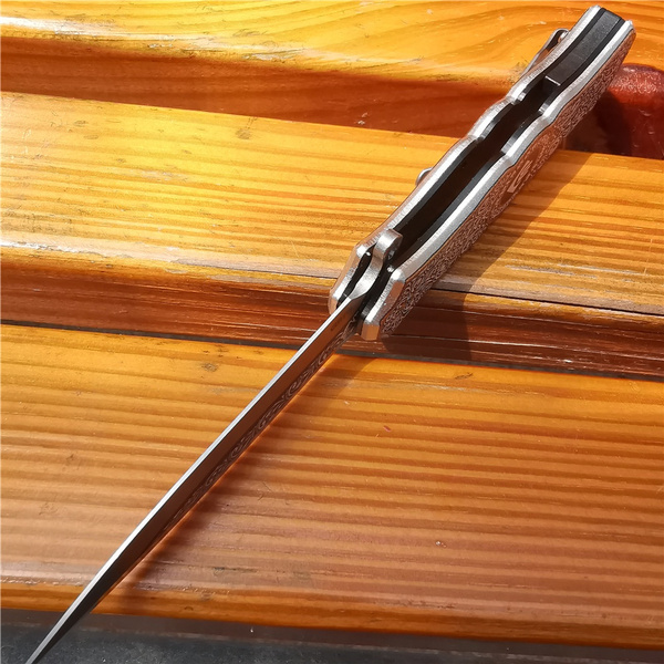 New OTF spring automatic quick switch spring sharp double-edged dagger ...