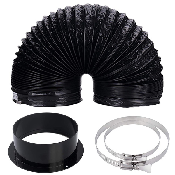 HG POWER 4"/5"/6" Straight Pipe Flange Air Ducting Clamps Combo ...