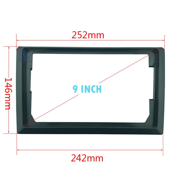 9 inch/10 inch Big Screen Change To 7 inch 178X102mm Car Frame Kit For ...