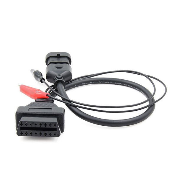Auto Car Cable Obd for fiat 3pin Diagnostic Cable For Fiat 3 Pin Alfa Lancia to 16 Pin OBDII ...