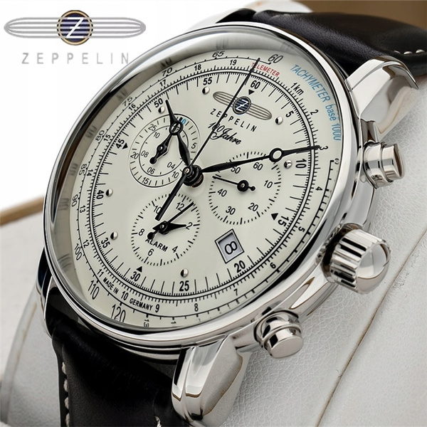 Zeppelin Airship Commemorative Version Men's Retro Business Leisure Men ...