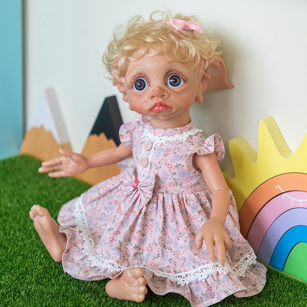 NEW 17 inch Reborn DIY Doll Kit Fairy Elf Lifelike Soft Touch Vinyl ...