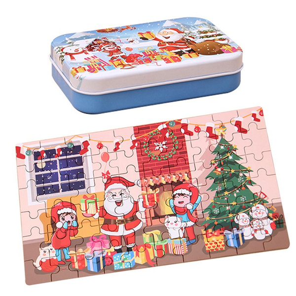Christmas Scene Puzzles for Kids Ages 4-8 Year Old 60 Piece Colorful ...