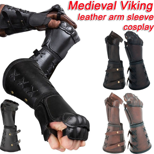 Medieval Steampunk Men's Arm Guards Boxing Gloves Retro Gauntlets | Wish