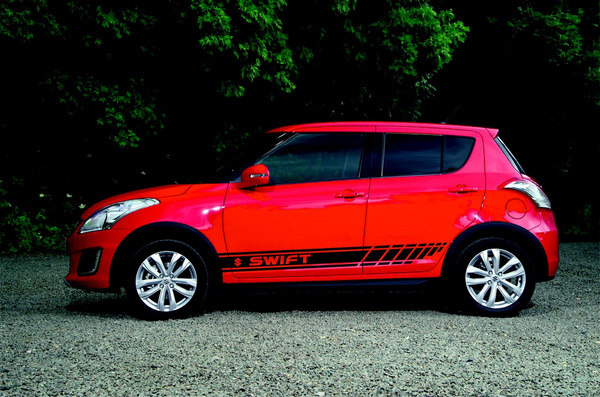 2PCS Suzuki Swift side stripes graphics vinyl body decals car sticker ...