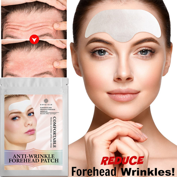 1/2/3/5pc Forehead Line Removal Patch Moisturizng Frown Lines Stickers ...
