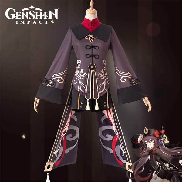 Genshin Impact Hutao Cosplay Costume Uniform Cosplay Anime Game Hu Tao ...