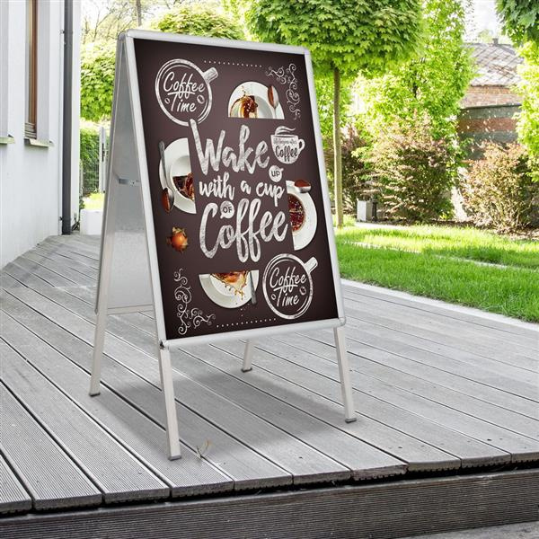 A1 Aluminum Double-sided A Type Board Sign A Type Chalkboard Menu Sign ...