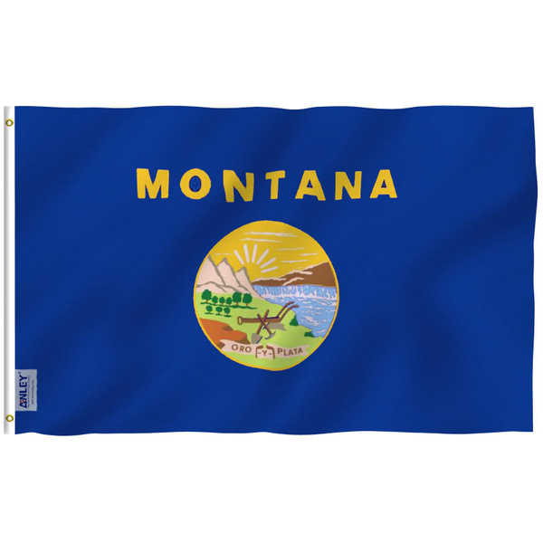 Anley Fly Breeze 3x5 Foot Montana State Flag - Montanan MT Flags | Wish