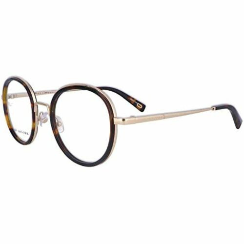 Marc Jacob Eyeglasses Frames For Women Round Metal Dark Havana with ...