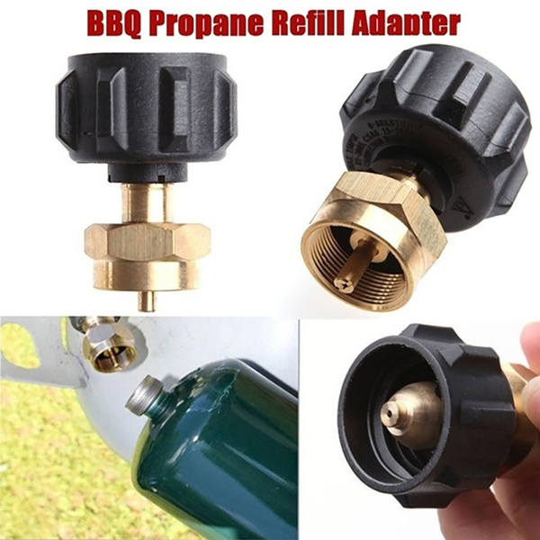 1 LB BBQ Propane Refill Adapter Lp Gas Cylinder Tank Coupler Heater ...