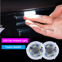 1pc Car LED Touch Switch Light Auto Wireless Ambient Lamp Portable ...
