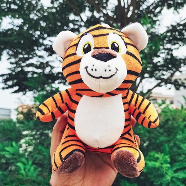 New Fashion Dolls Cute Tiger Dolls Plush Toys Crane Machine Striped ...