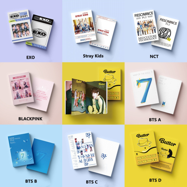 kpop Photo Album BTS BLACKPINK Stray Kids NCT EXO Photo Book ...