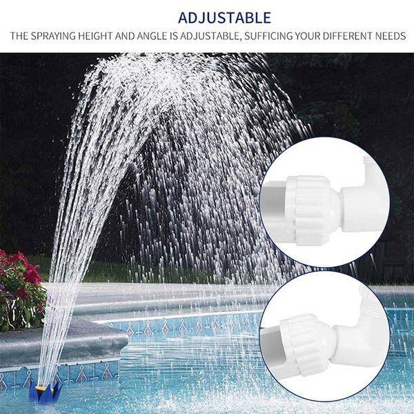 Pool accessories lotus head fountain pond fountain nozzles adjustable ...