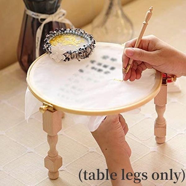 1 PC/2PCS/4PCS Wood Embroidery Stand Hoop Craft Cross Stitch Frame ...