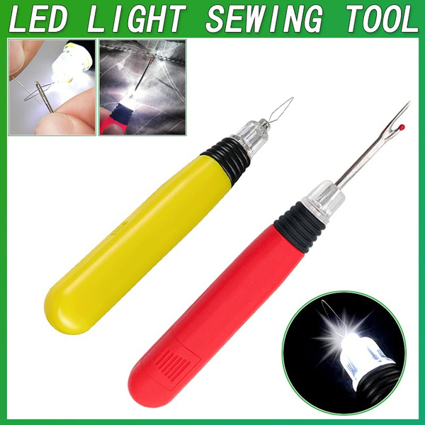 Sewing Machine Needle Threader and Sewing Seam Ripper LED Light Stitch ...