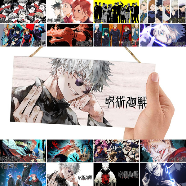 16Types Jujutsu Kaisen Itadori Yuji Gojo Satoru Room Sign Gift ...