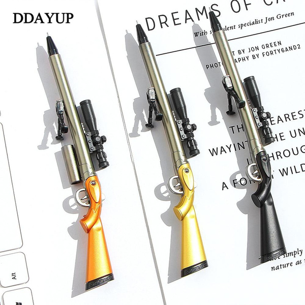 NEW Sniper Rifle Gel Pen Creative Survival Game Gun Toy Gel Pens ...