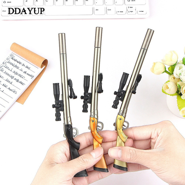 NEW Sniper Rifle Gel Pen Creative Survival Game Gun Toy Gel Pens ...
