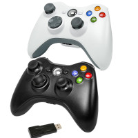 2Color Wireless Controller with 2.4GHz Receiver, Dual Vibration ...