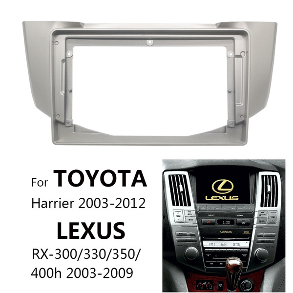 9 inch Auto Radio Frame Kit For TOYOTA Harrier/LEXUS RX300/330/350/400h ...