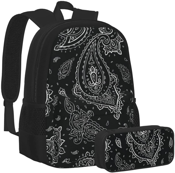 Unisex Backpack And Pencil Case Set Multifunctional Backpack ...