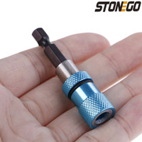 Adjustable Screw Depth Magnetic Screwdriver Bit Holder 1/4 Inch Hex ...