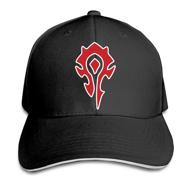 Horde Wow World of Warcraft Game Print Caps Hats Unisex Hats Men Hats ...