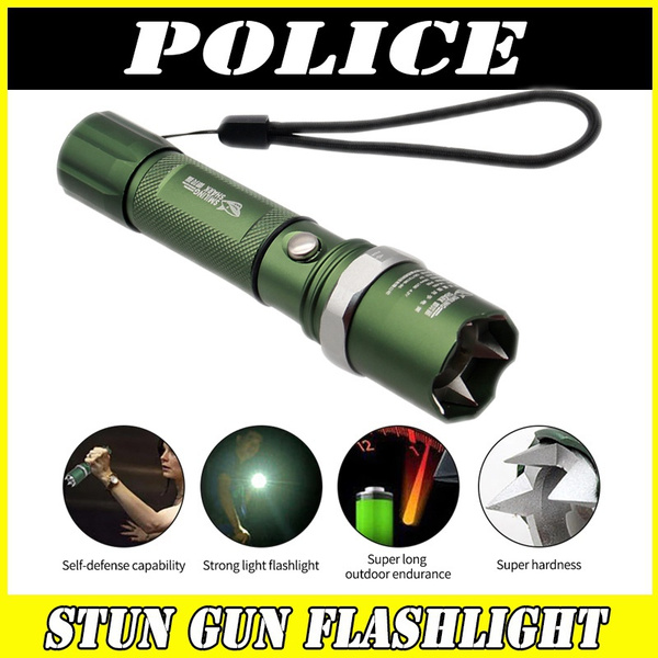 Super Bright ABS Strong Light Focusing Led Flashlight Outdoor Portable ...