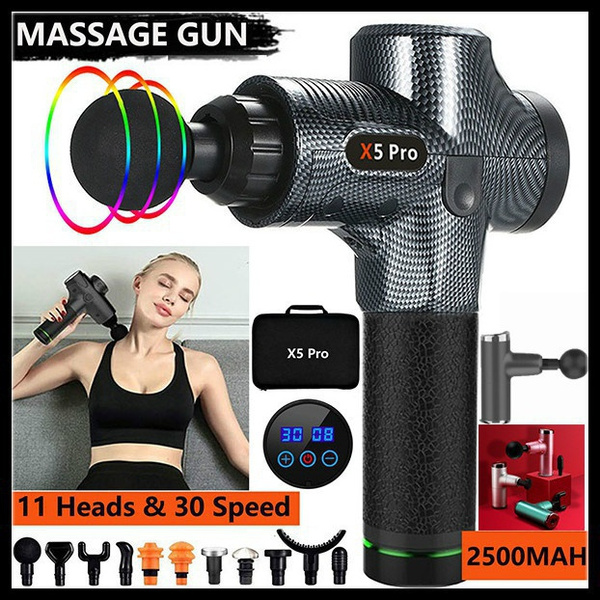 2022 New Upgrade Sport Massage Gun Portable Mini Percussive Vibration ...
