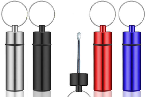 Premium Snuff Container with Spoon Set | Metal Snuff Vial with ...