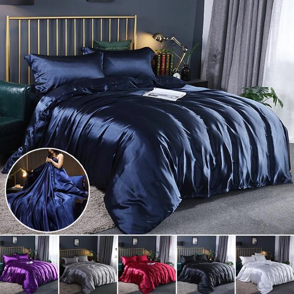 10 Sizes Bedding Duvet Cover Set Silky Soft Microfiber Comforter Cover
