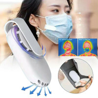 New Electric Clip-On Fan for Face Mask Fan Creates A Wearable Air ...