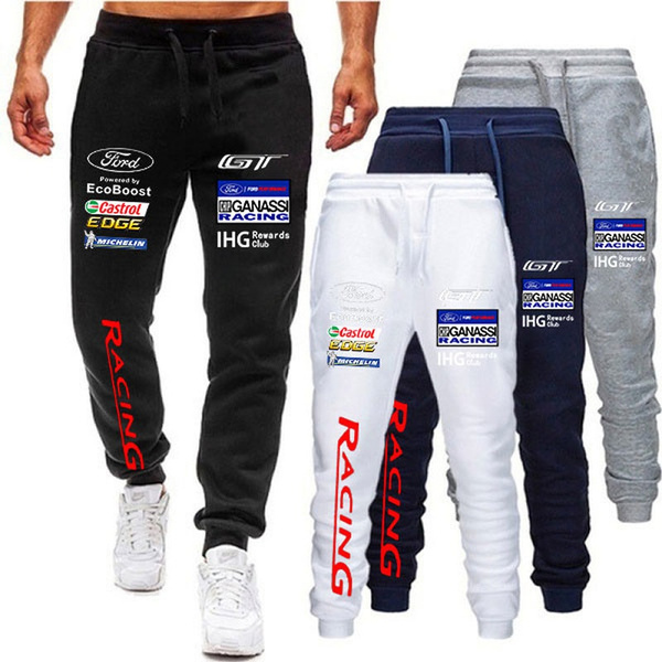 New Ford Racing Performance Fashionable Cotton Long Pants Sport Jogging ...