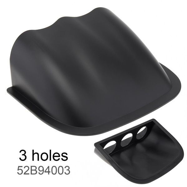 52mm 2 Inch Triple Carbon Fiber Auto Car Gauge Cup Holder Pod ...